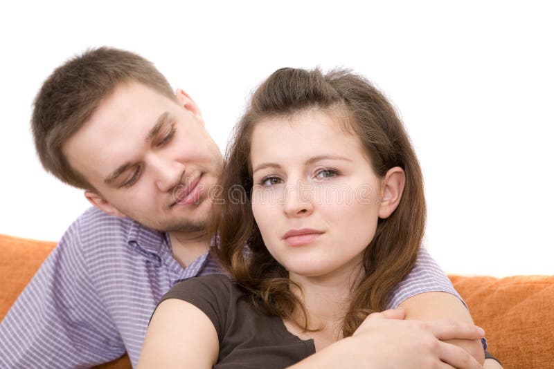 Happy couple stock photo. Image of living, adult, length - 6523462