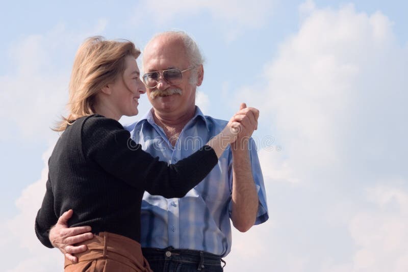Happy couple dancing stock image. Image of valse, tango - 1210663