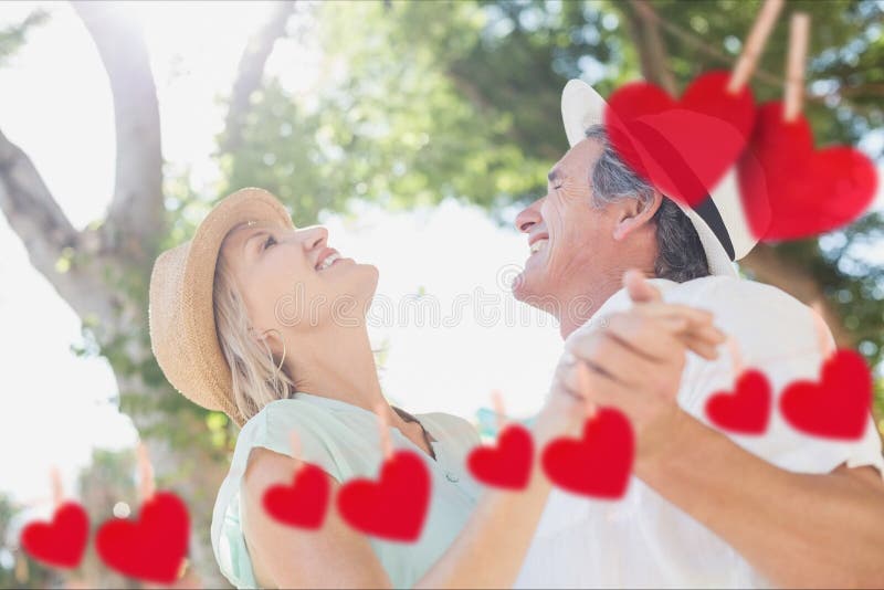 Happy couple dancing stock image. Image of digitally - 85235741