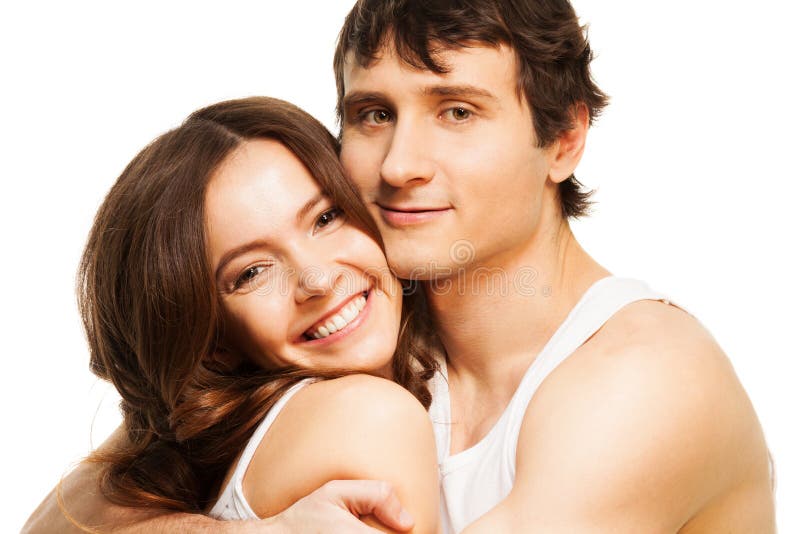 Happy couple hugging stock image. Image of female, partner - 28515457