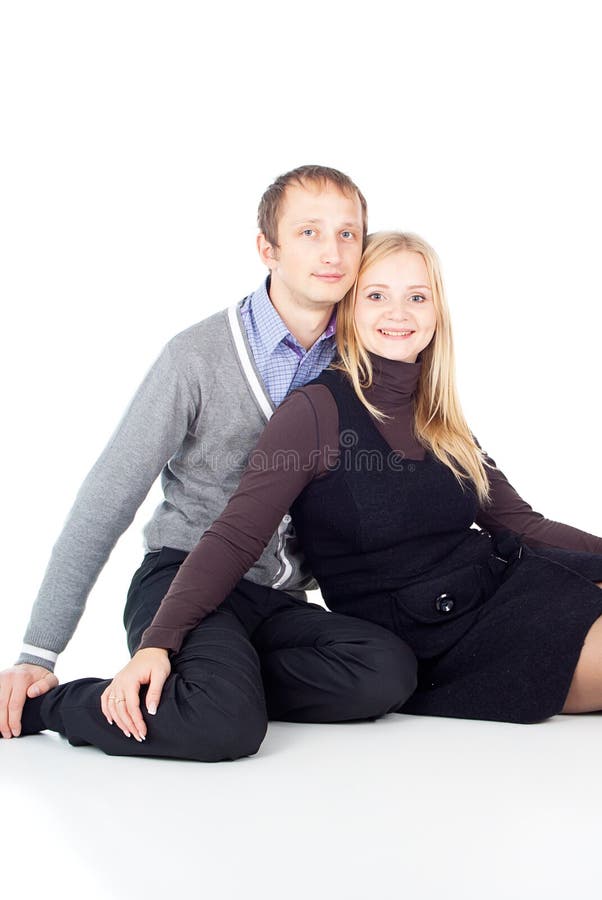 Happy couple in love stock photo. Image of people, embrace - 27181462