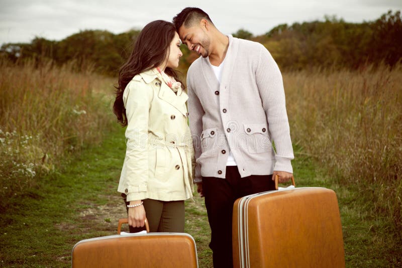 Happy couple in love. stock image. Image of attractive - 41633791