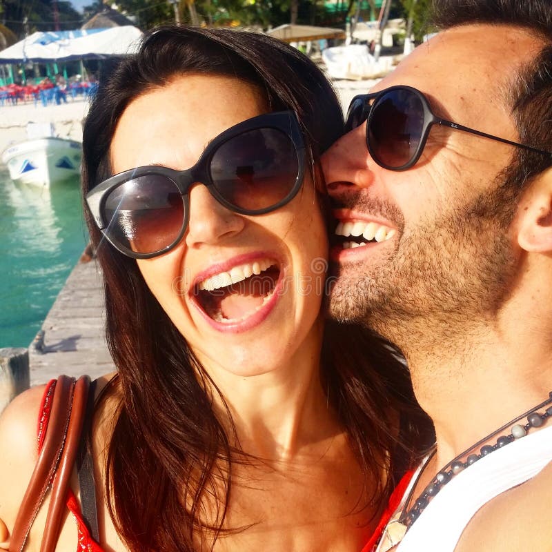 Happy couple editorial stock image. Image of model, woman - 70591019