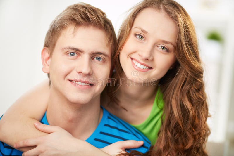 Happy couple stock photo. Image of couple, portrait, face - 33382930