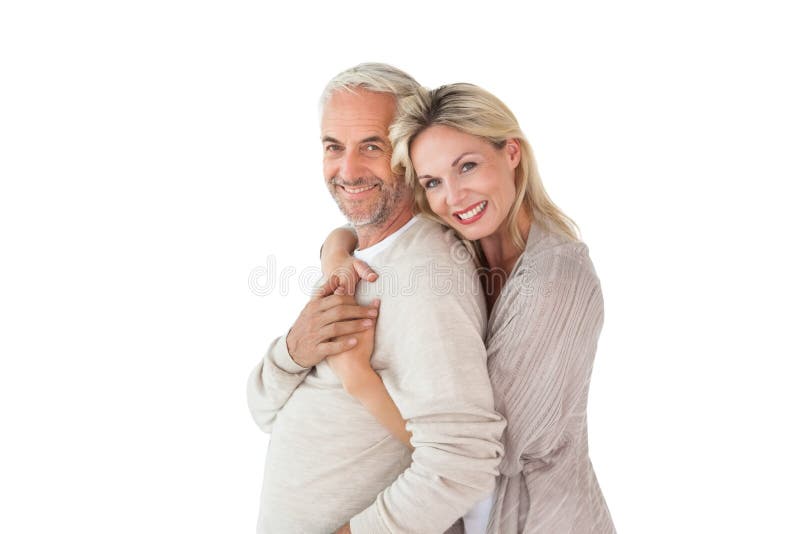 5,564 Couple Hugging White Studio Background Stock Photos - Free ...
