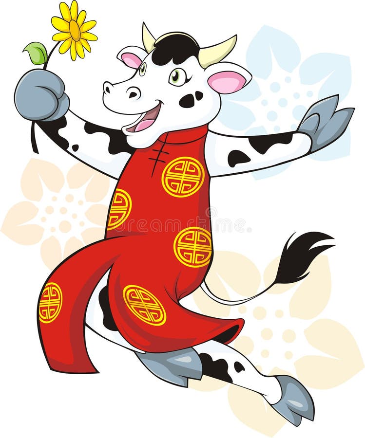 Dancing Cow Stock Illustrations – 528 Dancing Cow Stock Illustrations ...