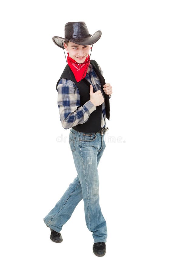 Cowboy dancing stock photo. Image of dance, male, western - 13551766