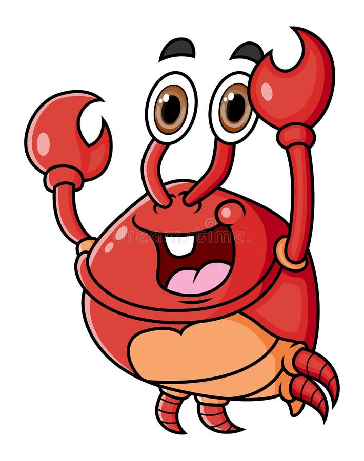 Happy Crab Stock Illustrations – 8,196 Happy Crab Stock Illustrations ...