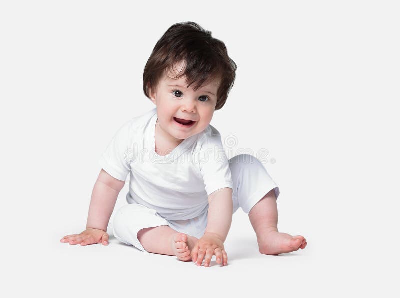 342 Side View Crawling Baby Stock Photos - Free & Royalty-Free Stock ...