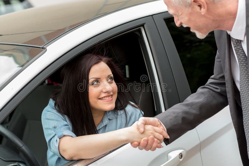 Customer and Car Salesman Shaking Hands; Panoramic Banner Stock Image ... Customer and Car Salesman Shaking Hands; Panoramic Banner Stock Image ...