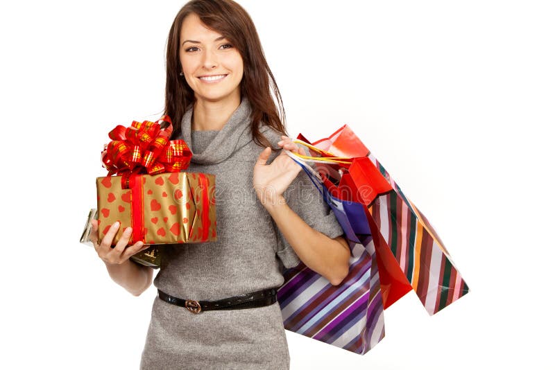 Happy Customer after Shopping Stock Image - Image of cheer, buyer: 32640259