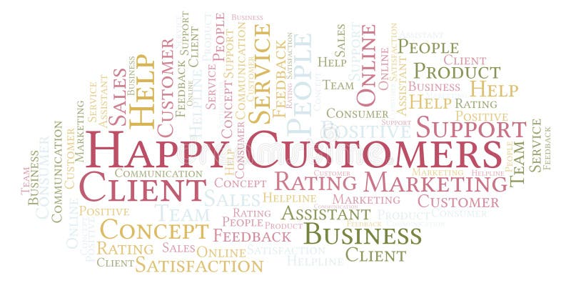 Happy Customers Stock Illustrations – 1,304 Happy Customers Stock ...