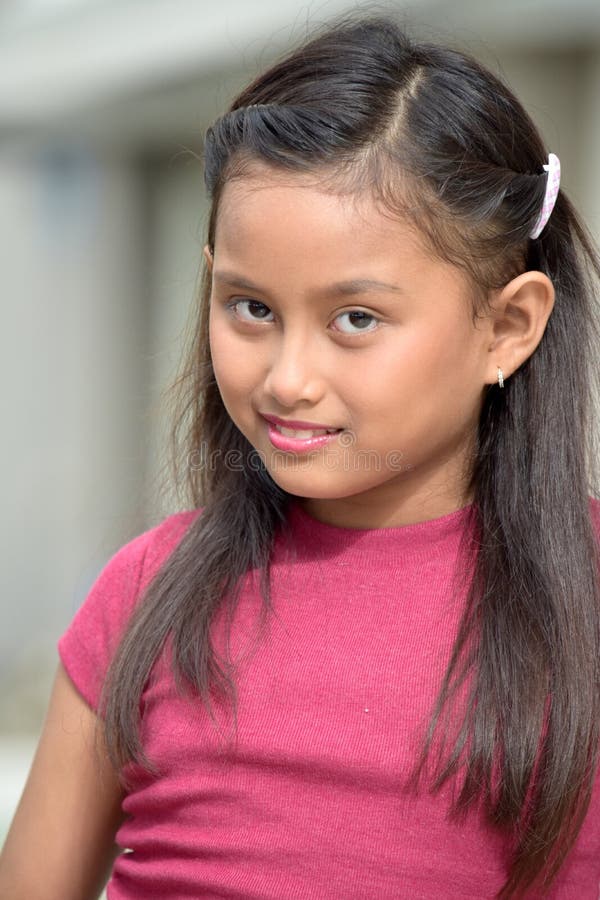 A Happy Cute Female stock image. Image of pleasant, beauty - 152088391