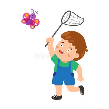 Boy Catch Bug Stock Illustrations – 55 Boy Catch Bug Stock ...