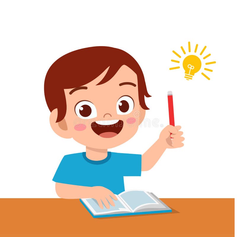 Think Kid Stock Illustrations – 7,351 Think Kid Stock Illustrations ...