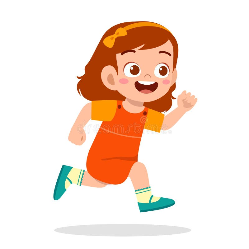 Kid Running Fast Stock Illustrations – 771 Kid Running Fast Stock ...