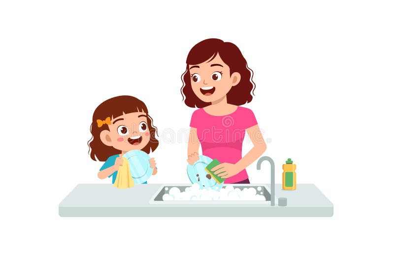 Girl Hand Washing Stock Illustrations 2 149 Girl Hand Washing Stock