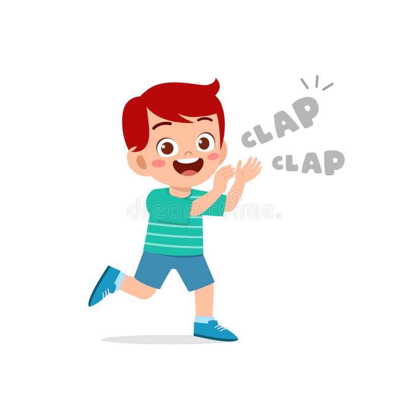 Children Clapping Clipart