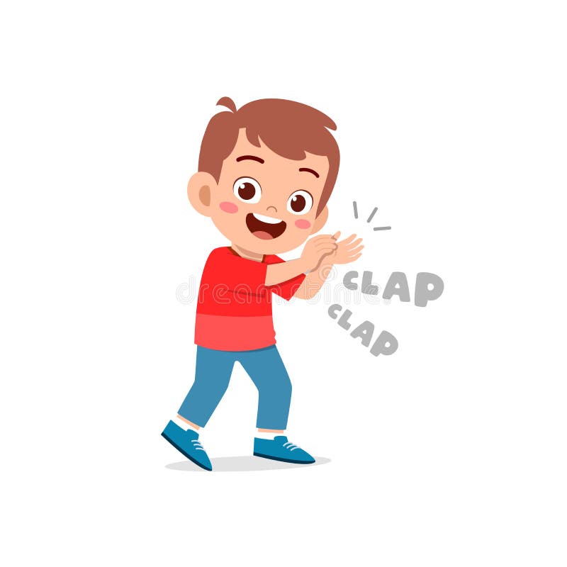 Child Clap Stock Illustrations – 302 Child Clap Stock Illustrations ...