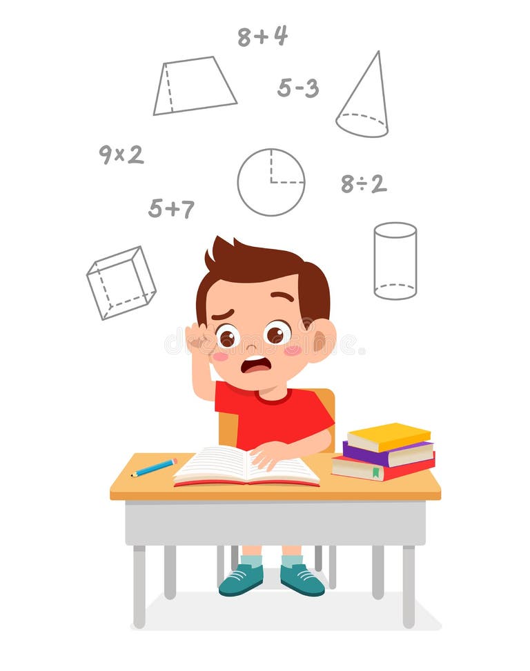 Math Boy Girl Stock Illustrations – 5,809 Math Boy Girl Stock ...