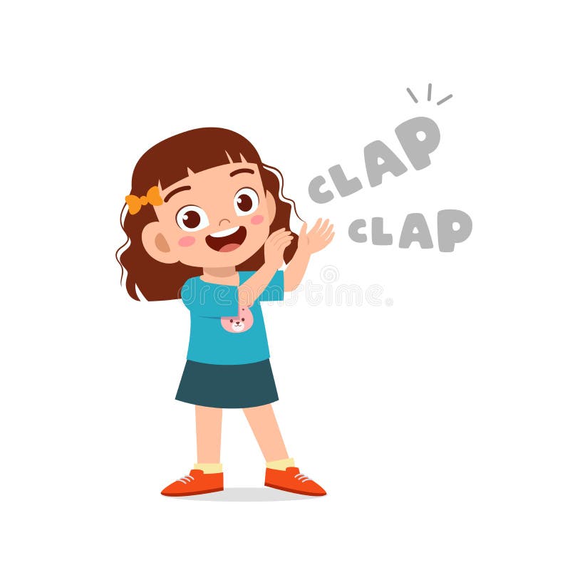 Child Clap Stock Illustrations – 301 Child Clap Stock Illustrations ...