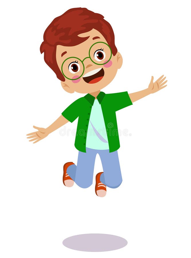 Happy Cute Little Kid Boy and Girl Play Tag Blindfolded Stock Vector ...