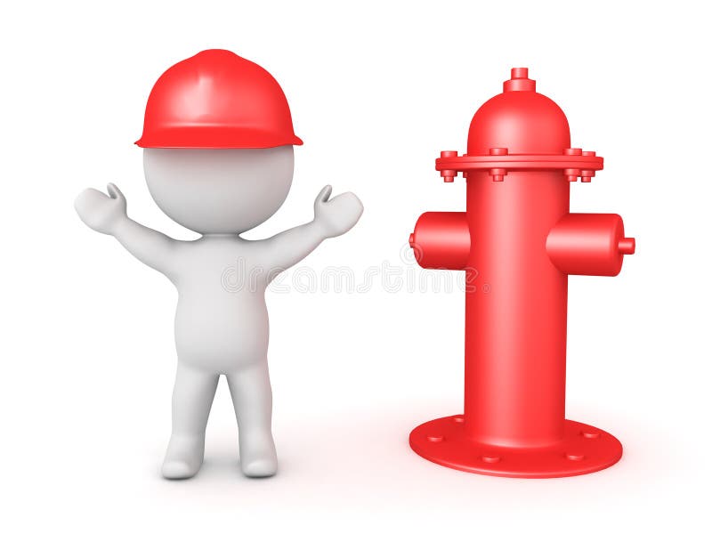 Happy hydrant cartoon stock illustration. Illustration of happiness ...