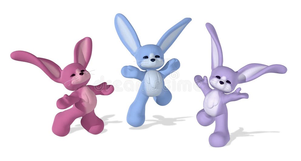 Dancing Bunnies Stock Illustrations – 216 Dancing Bunnies Stock ...