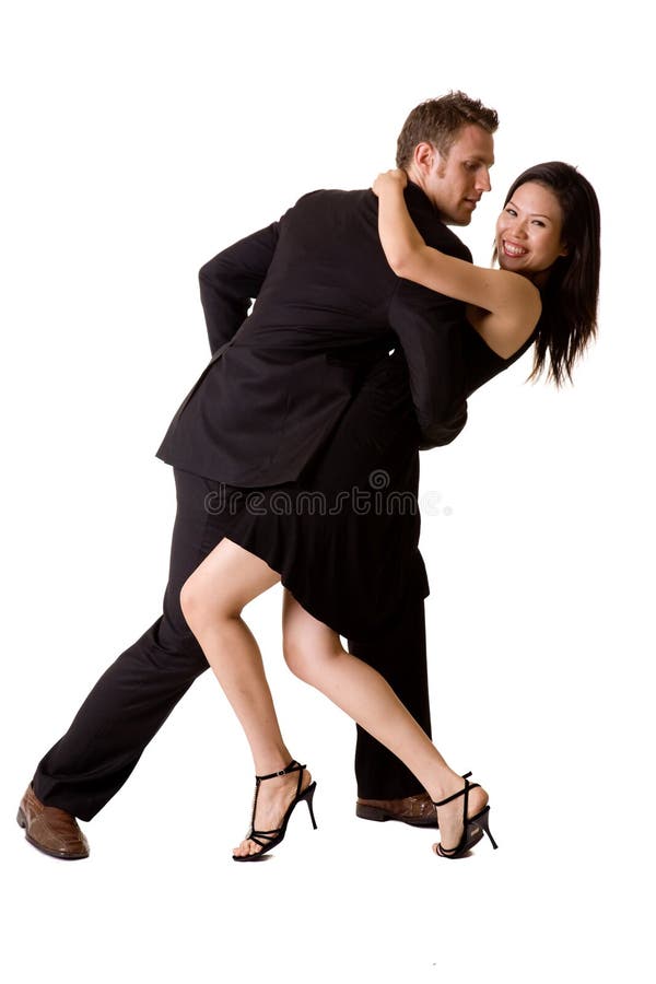 Happy dancing couple stock image. Image of fashion, perform - 6599161
