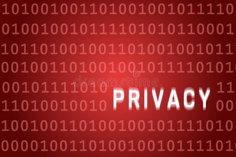Privacy Code Abstract Background in Web Security Series Set Stock Image ...