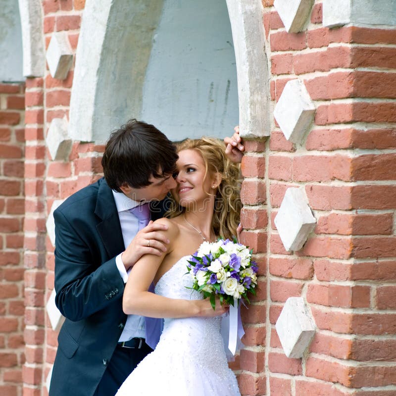 Happy Day_3 stock photo. Image of white, newlyweds, park - 18690670