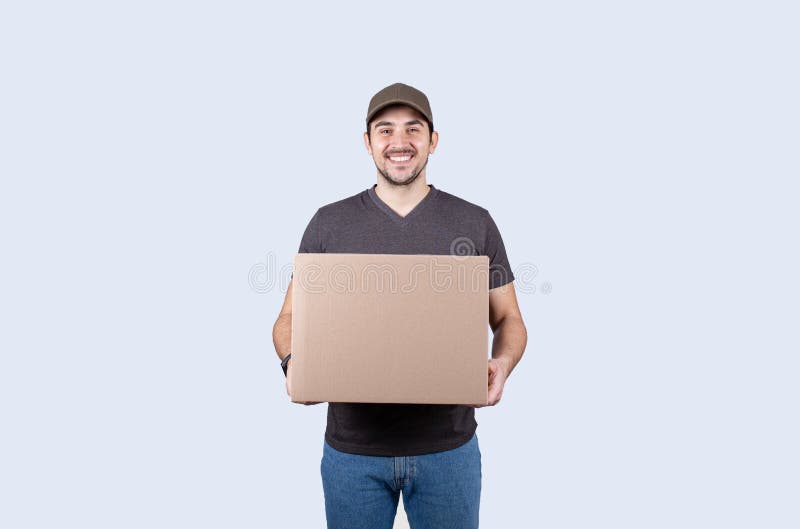 Muscle Man Holding Package Stock Photos - Free & Royalty-Free Stock ...