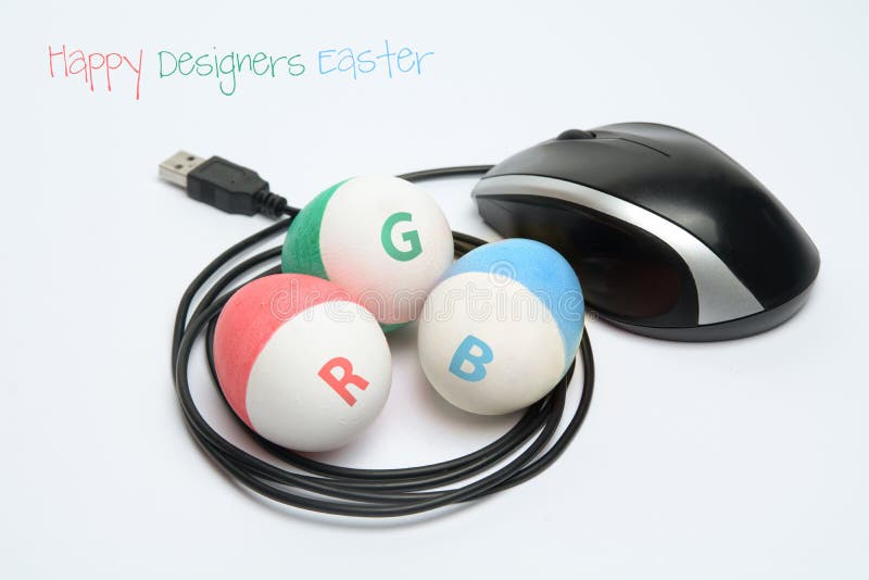 Happy Designers Easter stock image. Image of mouse, background - 52212711