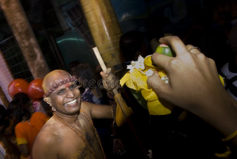 Happy Devotees editorial stock image. Image of religious - 23252389