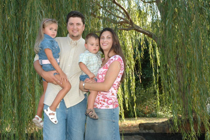 Happy Diverse Family stock photo. Image of body, activity - 1116028