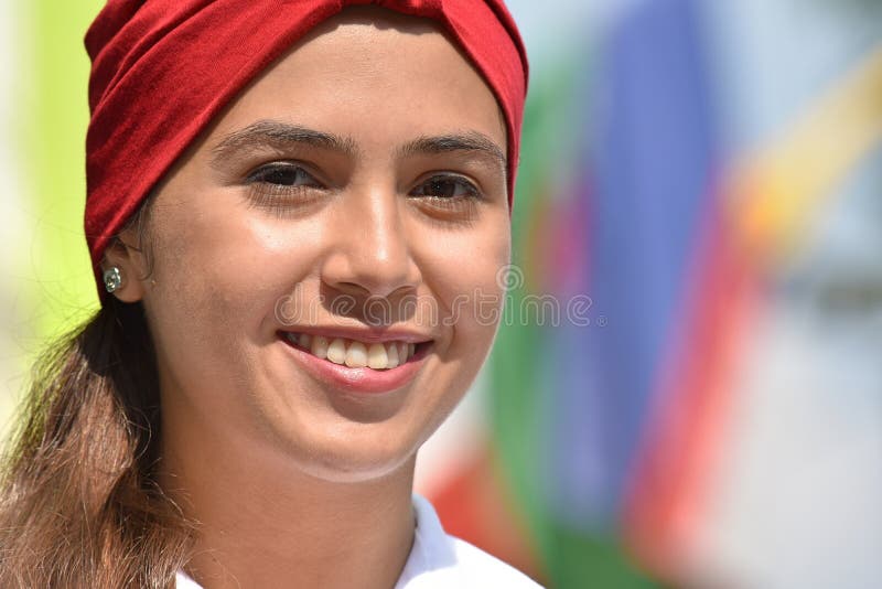 A Happy Diverse Female International Student Stock Photo - Image of ...