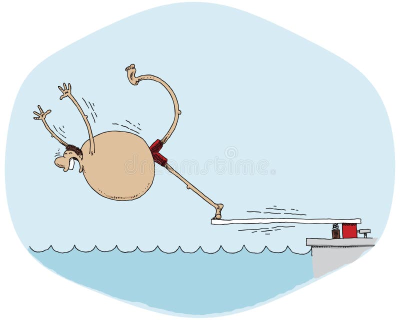 Diving Board Man Stock Illustrations – 1,022 Diving Board Man Stock ...