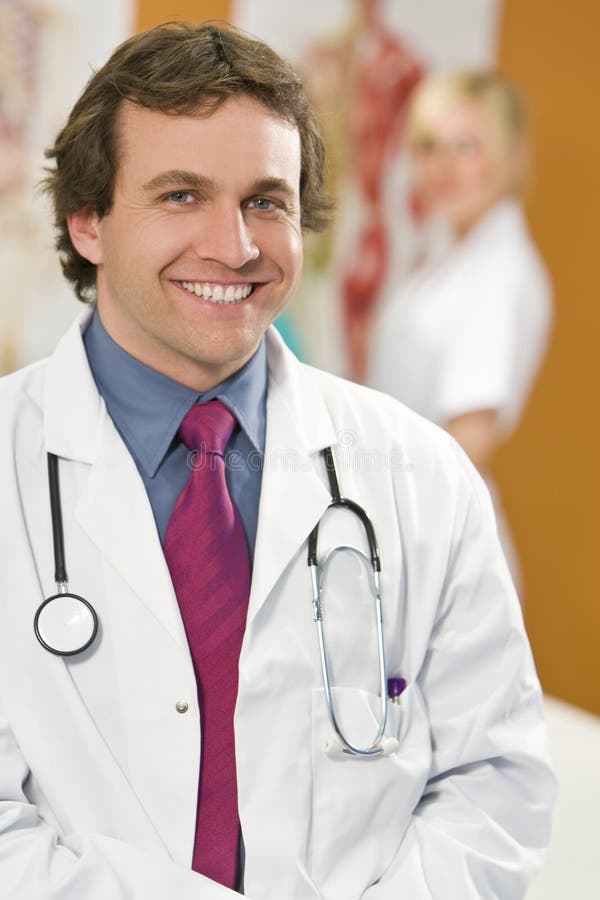 Happy Doctor stock photo. Image of nurse, surgeon, professional - 6036512