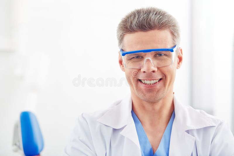 Happy doctor stock image. Image of specialist, stethoscope - 64062459