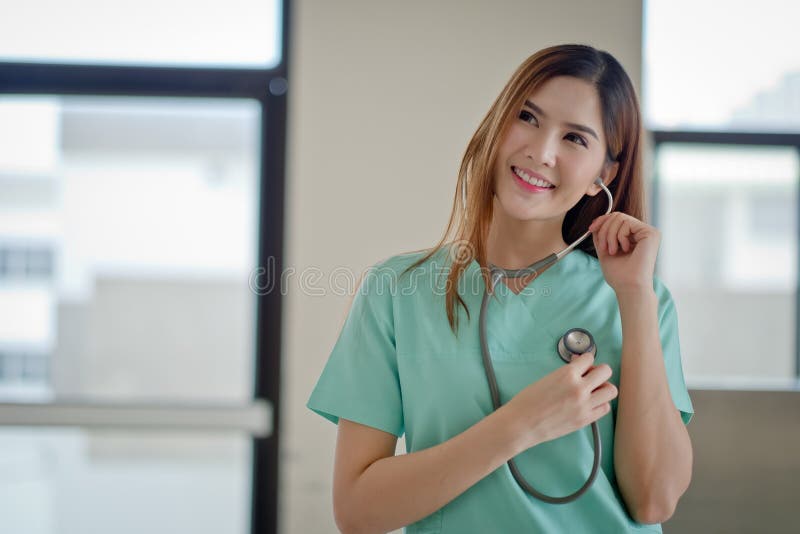 Happy Doctor Smiling at Camera Stock Image - Image of medic ...