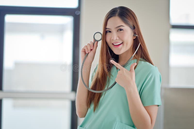 Happy Doctor Smiling at Camera Stock Image - Image of intern, heal ...