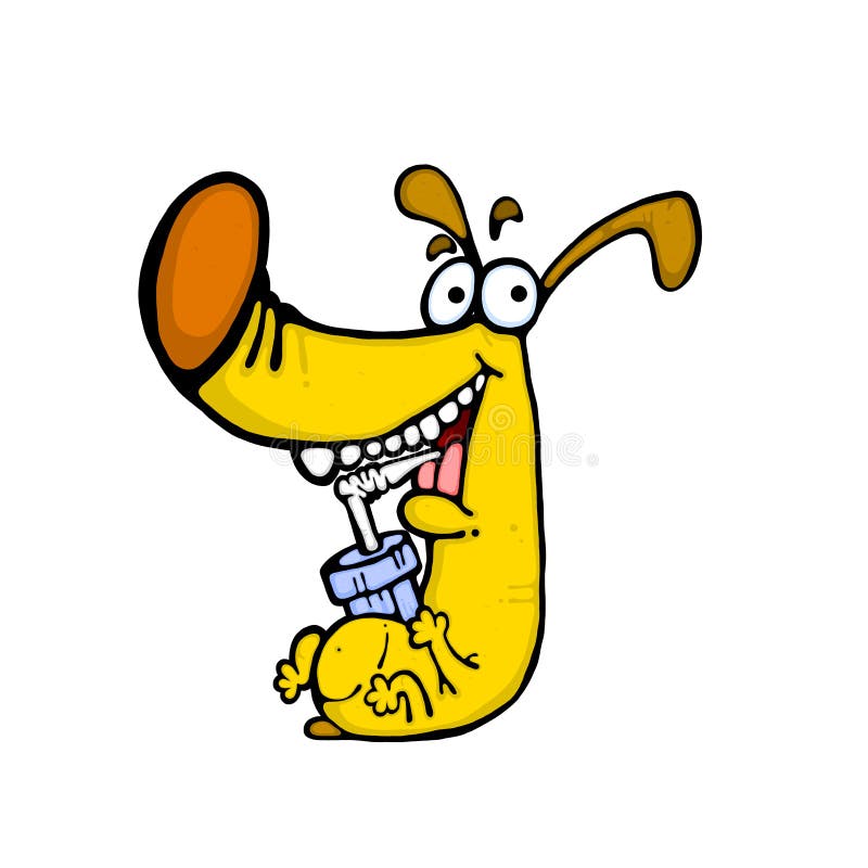 Smiling Dog Teeth Stock Illustrations – 201 Smiling Dog Teeth Stock ...