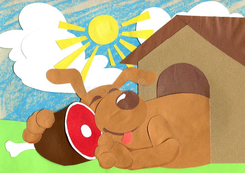 Dog Sleeping Sun Stock Illustrations – 49 Dog Sleeping Sun Stock ...