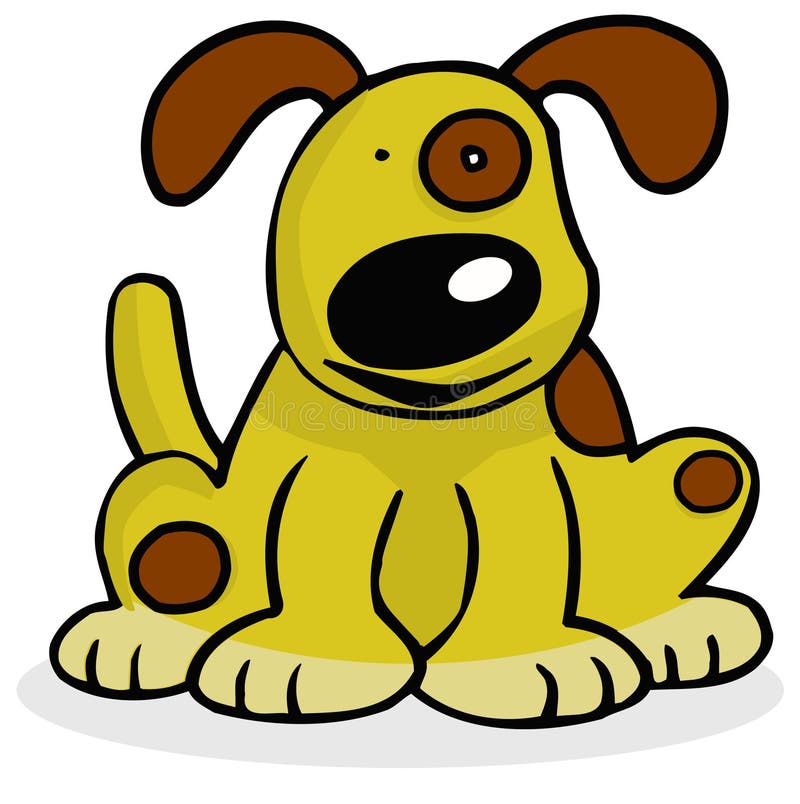 Happy Dog stock vector. Illustration of happy, rover, fido - 590214