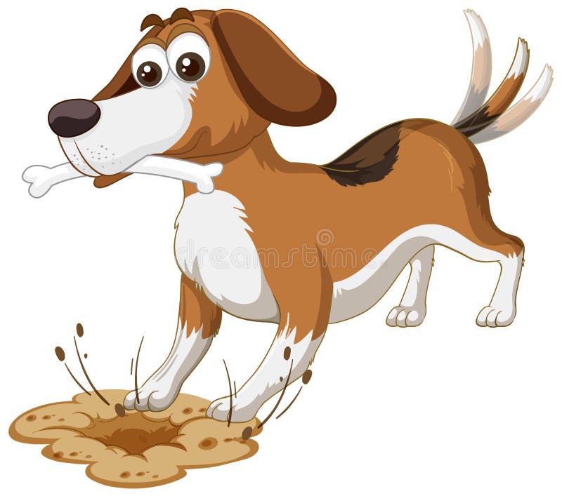 Digging Beagle Stock Illustrations – 25 Digging Beagle Stock ...