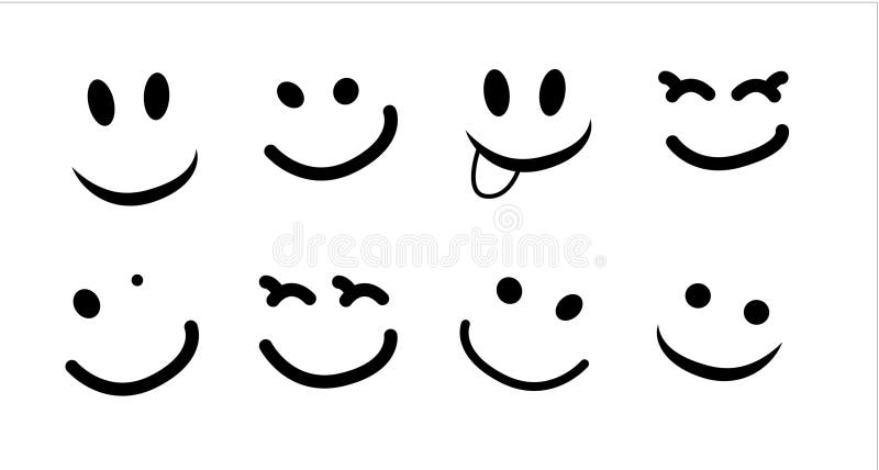 Happy Doodle Smile Stock Illustrations – 141,789 Happy Doodle Smile ...