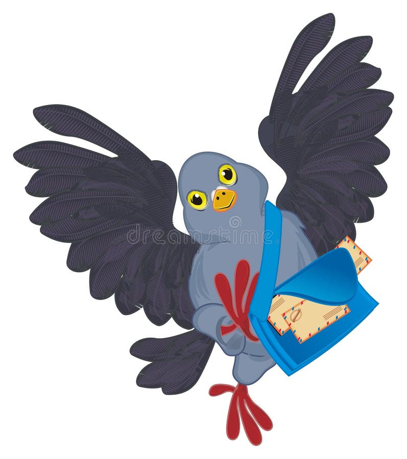 Happy Dove with Calendar Celebrating International Day of Peace, Vector ...