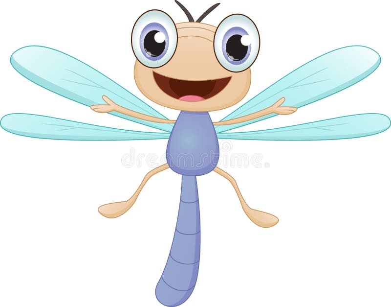 Cartoon Dragon Fly