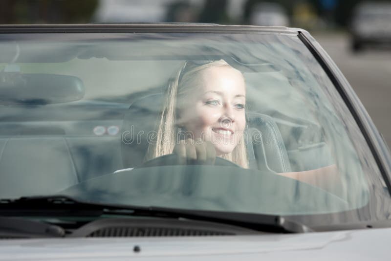 Happy Driver stock photo. Image of cute, driving, years - 10929094