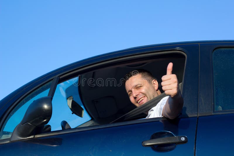 Happy Driver stock image. Image of fuel, driver, driving - 50442335